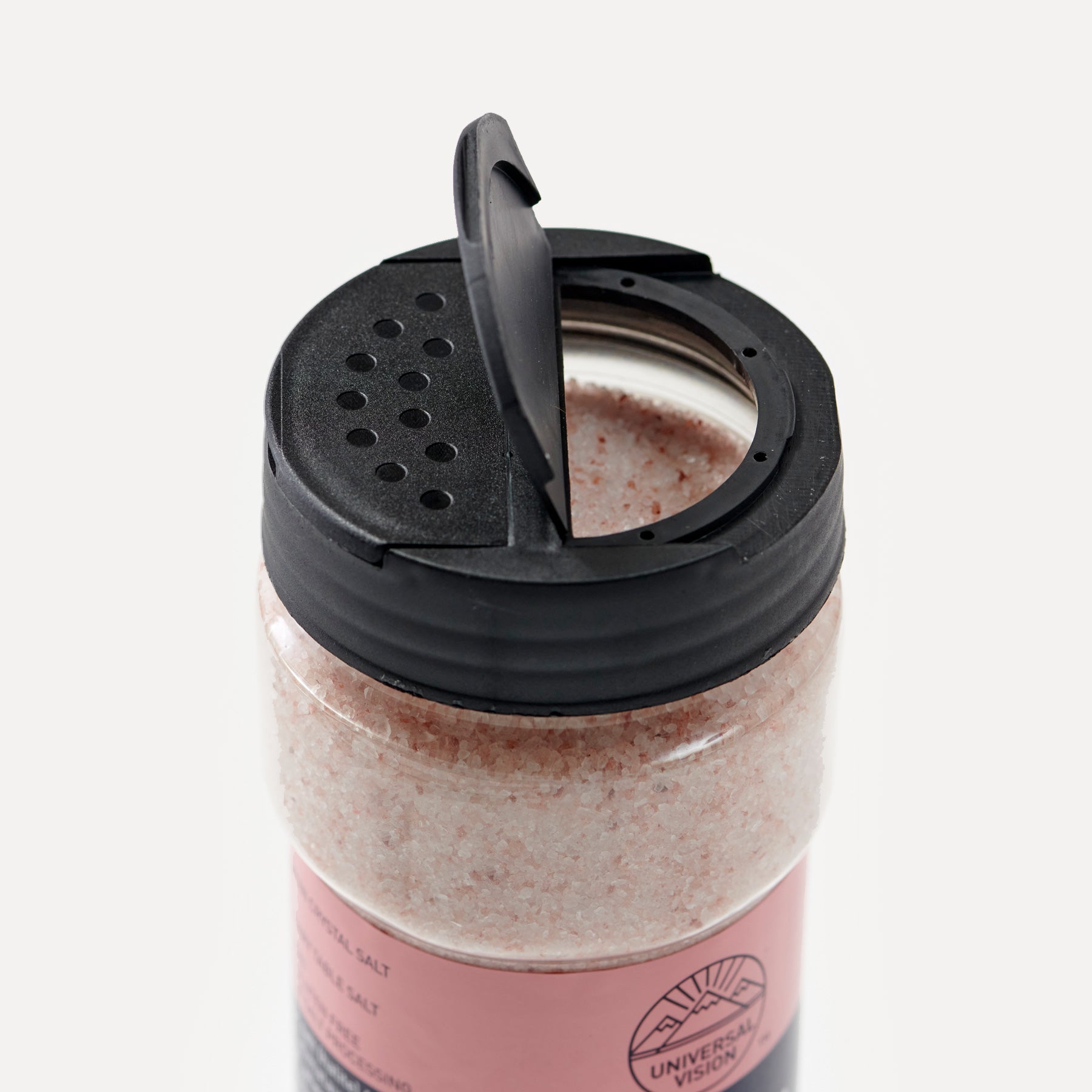 Himalayan Crystal Salt Fine 454g (16oz) Shaker – Universal Vision Trading